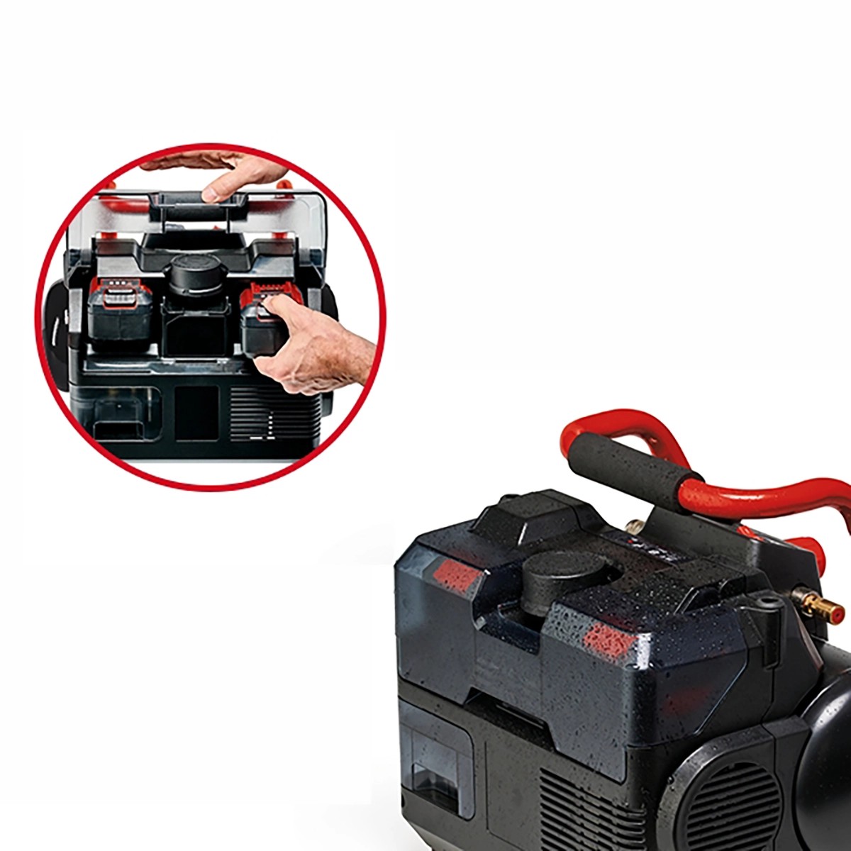 Einhell Power X-Change Akumulátorový kompresor TE-AC 36/150 Li OF Solo koupit v OBI