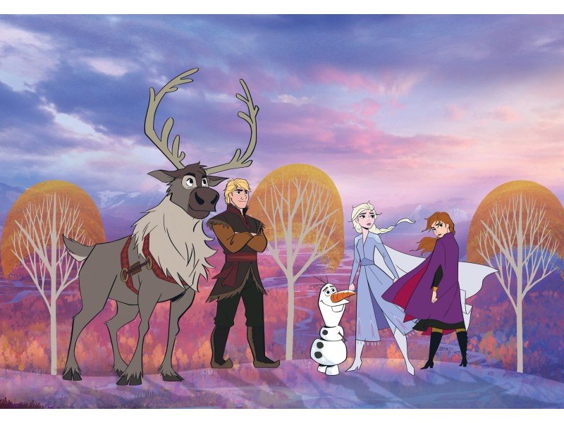 Komar Vliesová fototapeta Frozen Autumn Forest 400 x 280 cm nakoupit u OBI