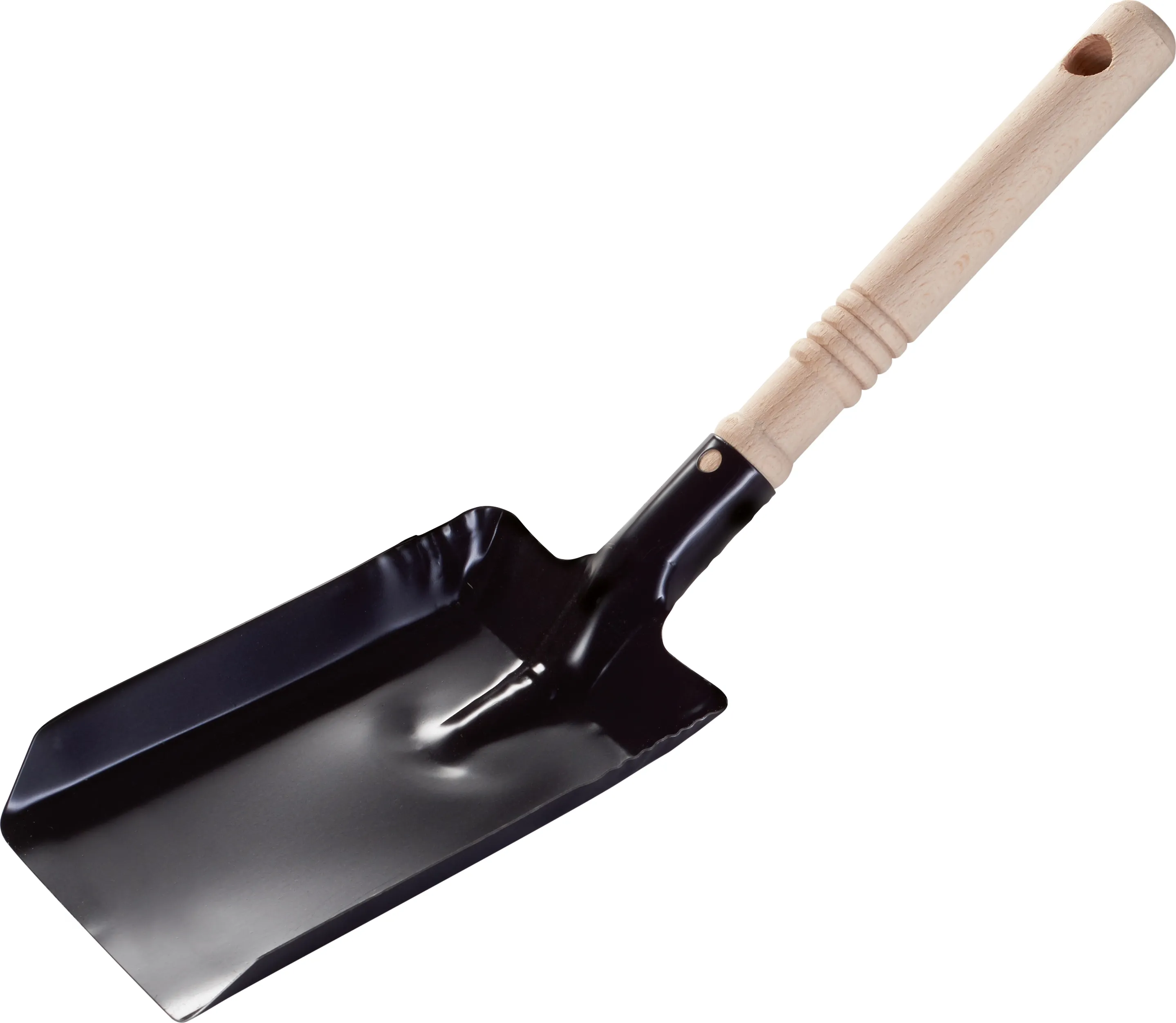 Kovová lopatka na smetí s dřevěnou rukojetí, 37,5 x 10,5 cm koupit v OBI