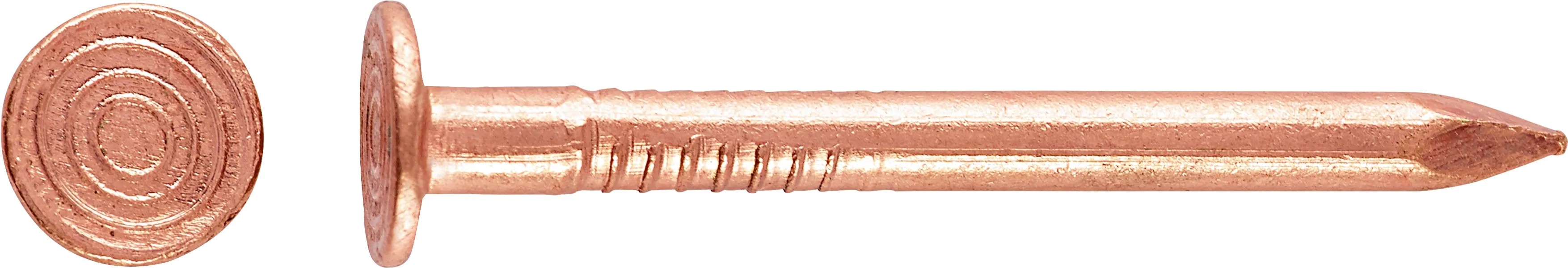 LUX-TOOLS Měděný hřebík s plochou hlavou bez povrch.úpravy pr. 2,8 x 25 ...