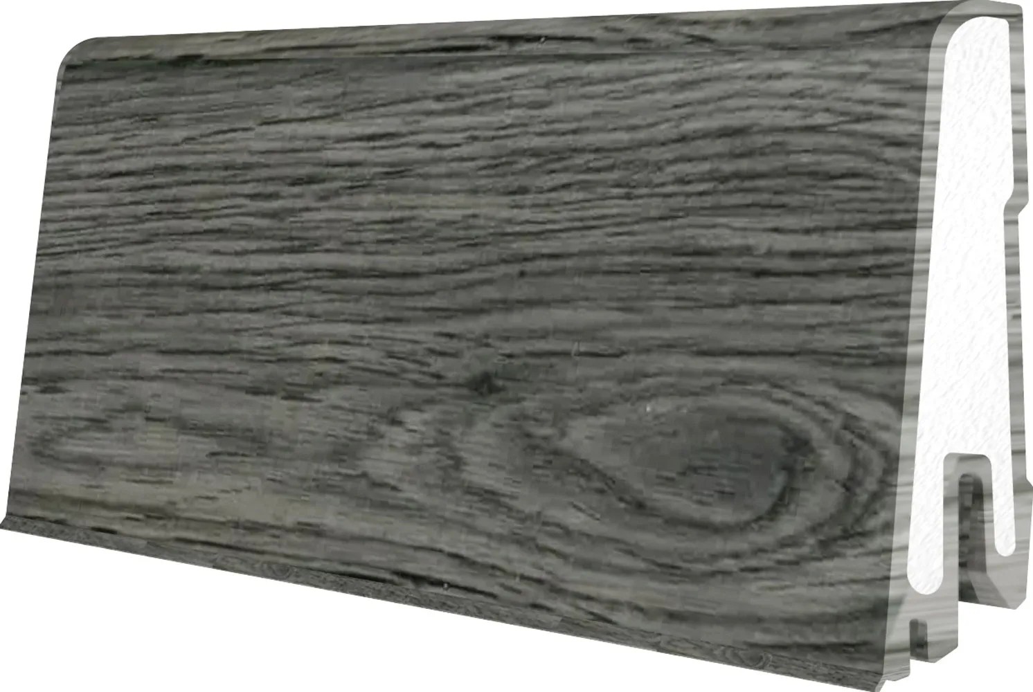 Döllken Profiles Lišta USL 60 Clip 59 x 17,4 x 2500 mm, 2734 smoky oak ...