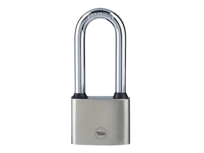 Yale Železný visací zámek Y112/50/165/1, 3 klíče, diskový klíč, dlouhé ...