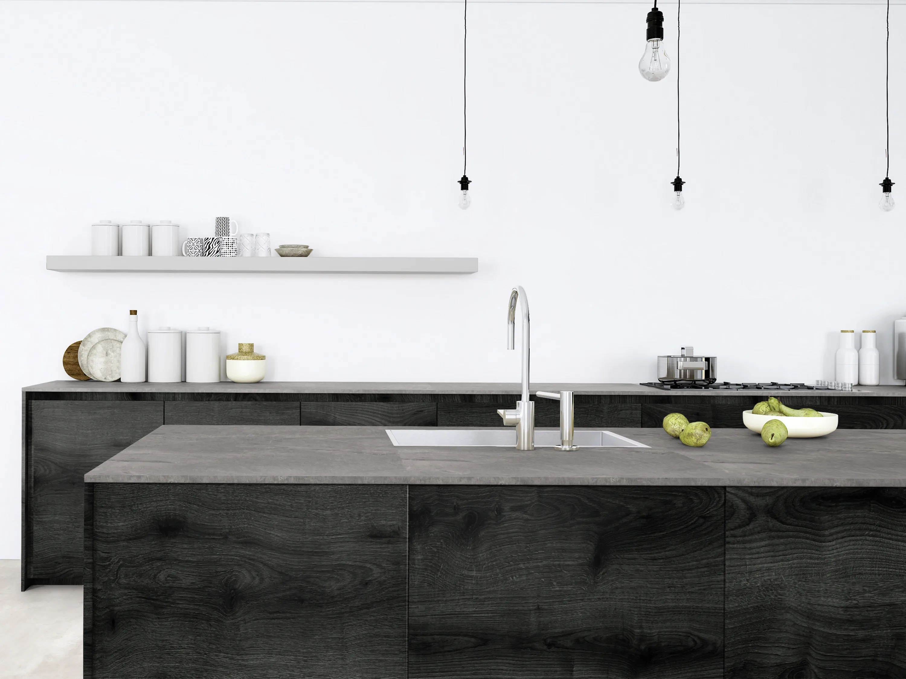 Kaindl Pracovní deska K4895 Atlantic Stone Graphite 63,5 x 3,8 cm ...