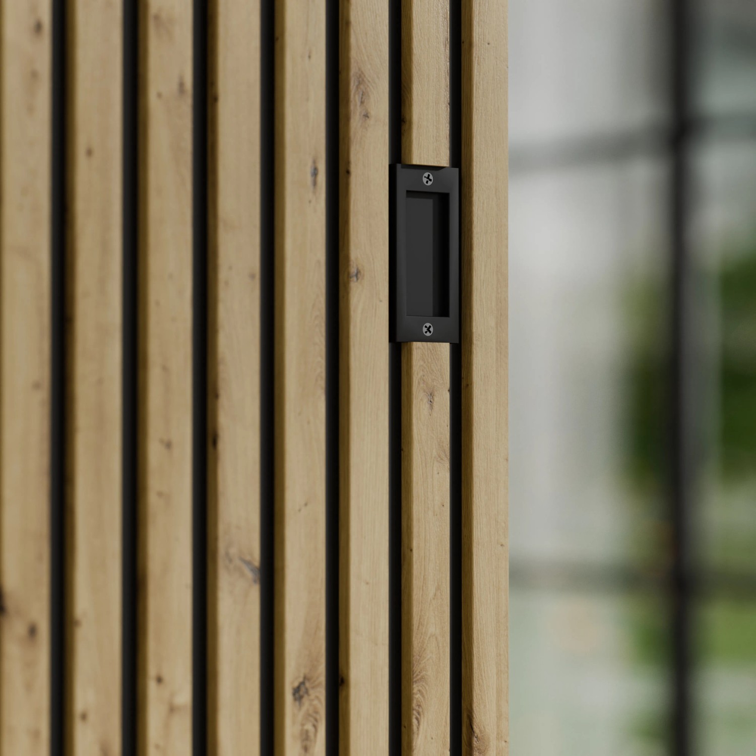 RADEX Posuvné dveře Lamette vč. systému REA a madla, 95 x 210 cm ...