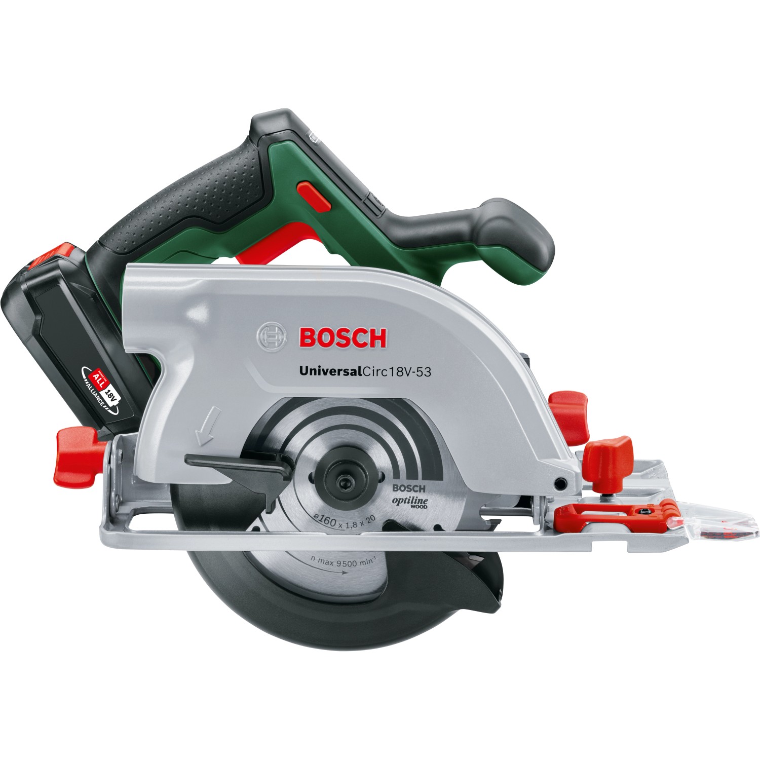 Bosch Aku okružní pila UniversalCirc 18V-53 Solo nakoupit u OBI