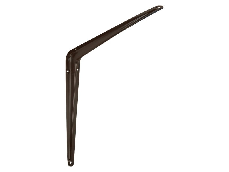 Konzole Ina hnědá, zátěž 30 kg, 300 x 250 mm