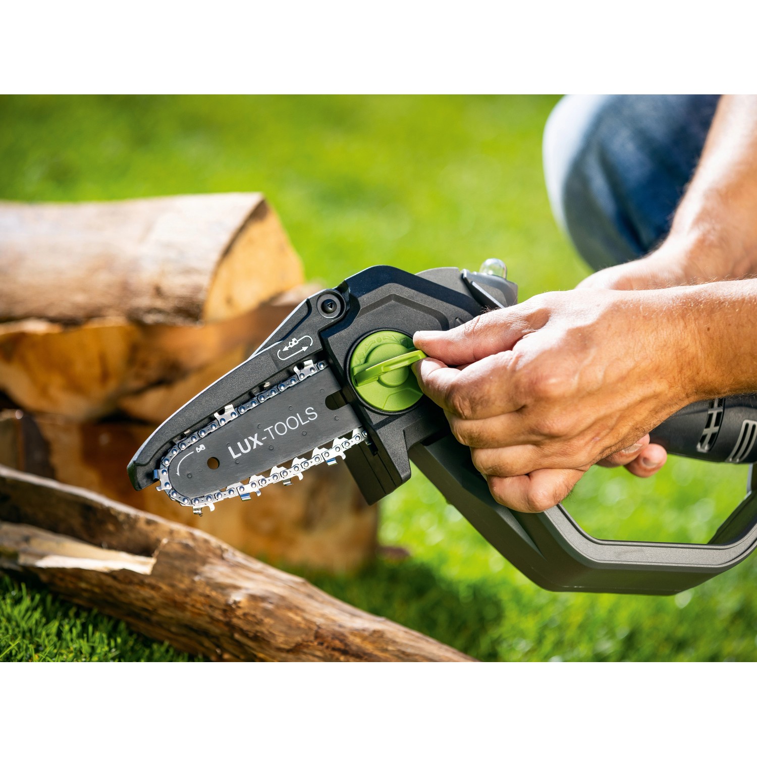 LUX-TOOLS 1 PowerSystem Aku prořezávací pila A-EAS-20/154 Solo nakoupit ...