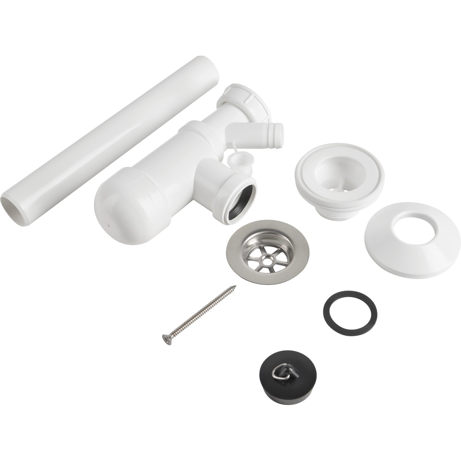 Prevex Umyvadlový sifon Preloc Basic s gumovou zátkou, pr. 32 mm ...