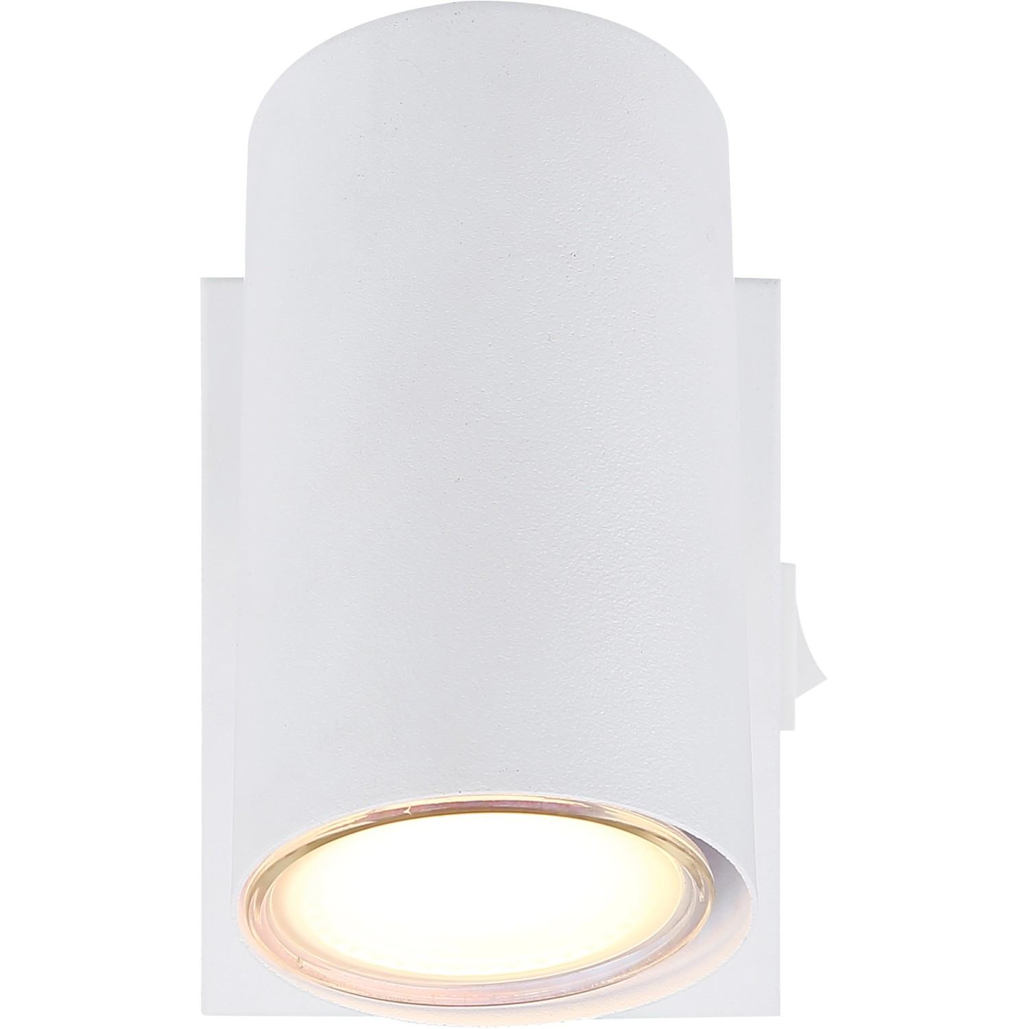 GLOBO 1bodové svítidlo ROBBY bílá/chrom GU10 25W 70 x 100 x 120 mm nakoupit u OBI