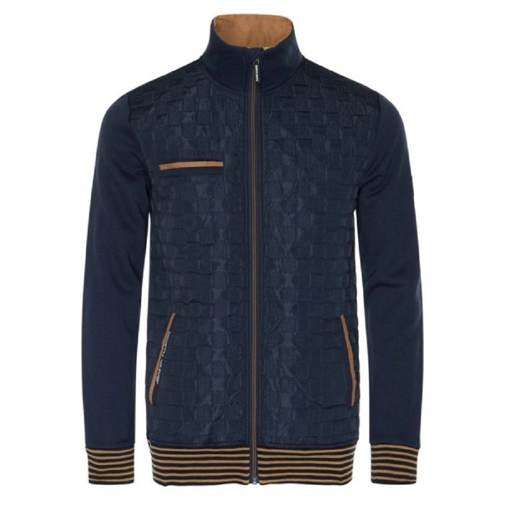 NINE WORTHS Pracovní bunda ANDREU námořnická modrá/camel M nakoupit u OBI