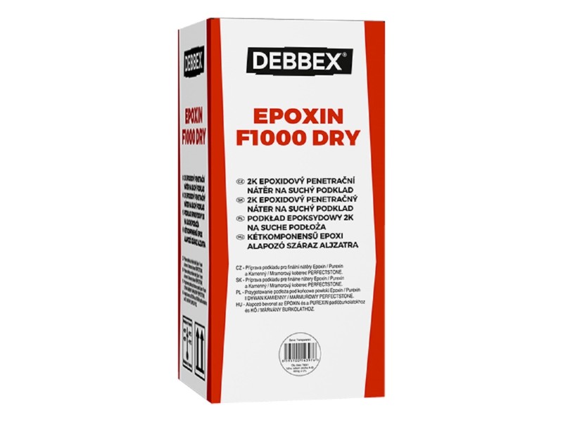 Den Braven Epoxidová penetrace Epoxin F1000 Dry, transparentní, 4,4 kg ...