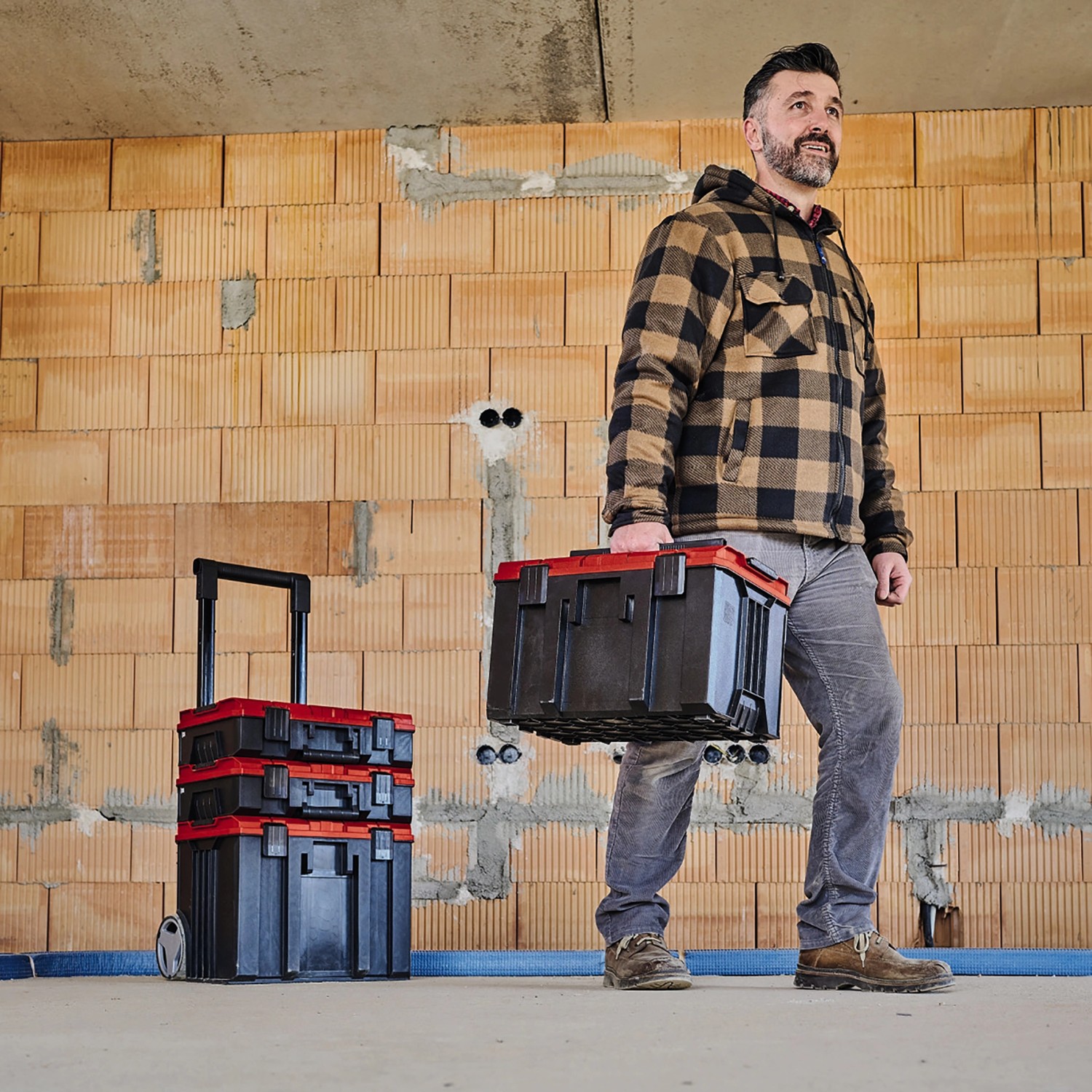 Einhell Systémový přenášecí kufr E-Case M nakoupit u OBI