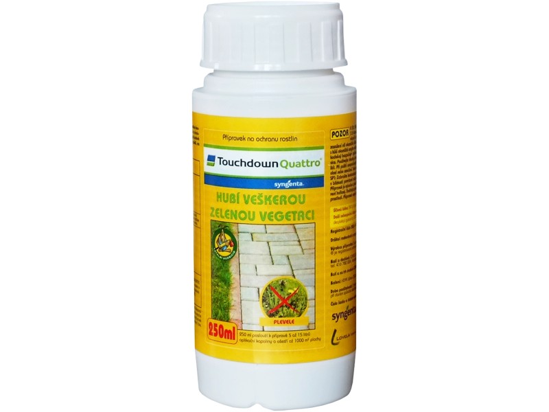 Syngenta Touchdown Quattro Herbicid 250 ml nakoupit u OBI