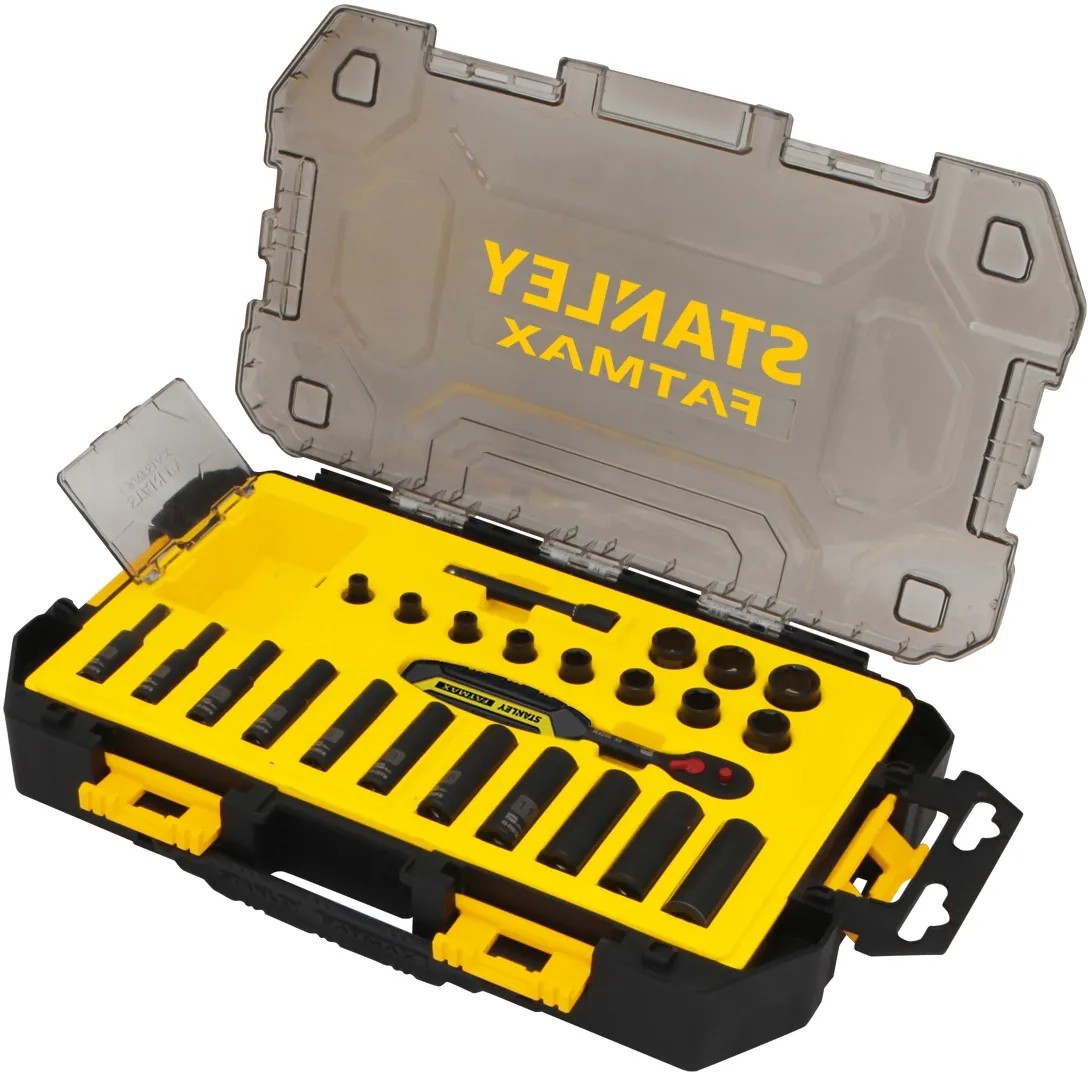 Stanley FatMax Mini-Toughbox sada nástrčných klíčů 6 mm (1/4") 24dílná ...
