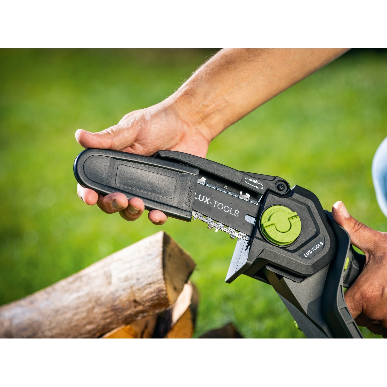 LUX-TOOLS 1 PowerSystem Aku prořezávací pila A-EAS-20/154 Solo nakoupit ...