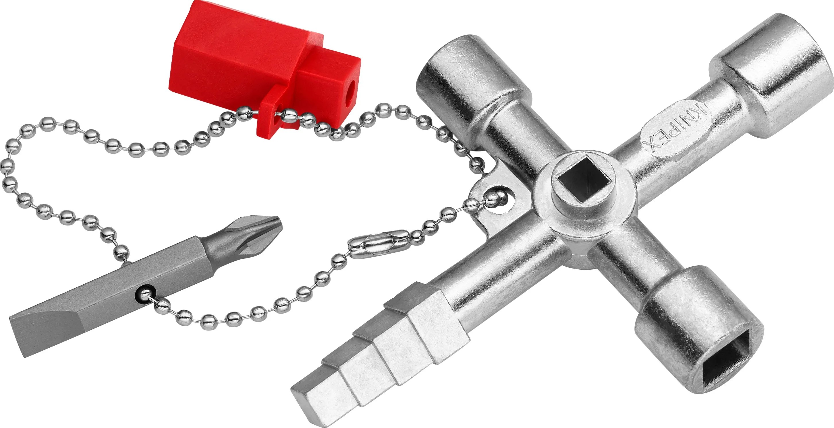 Knipex Klíč pro běžné systémy zavírání Profi-Key, 90 mm nakoupit u OBI