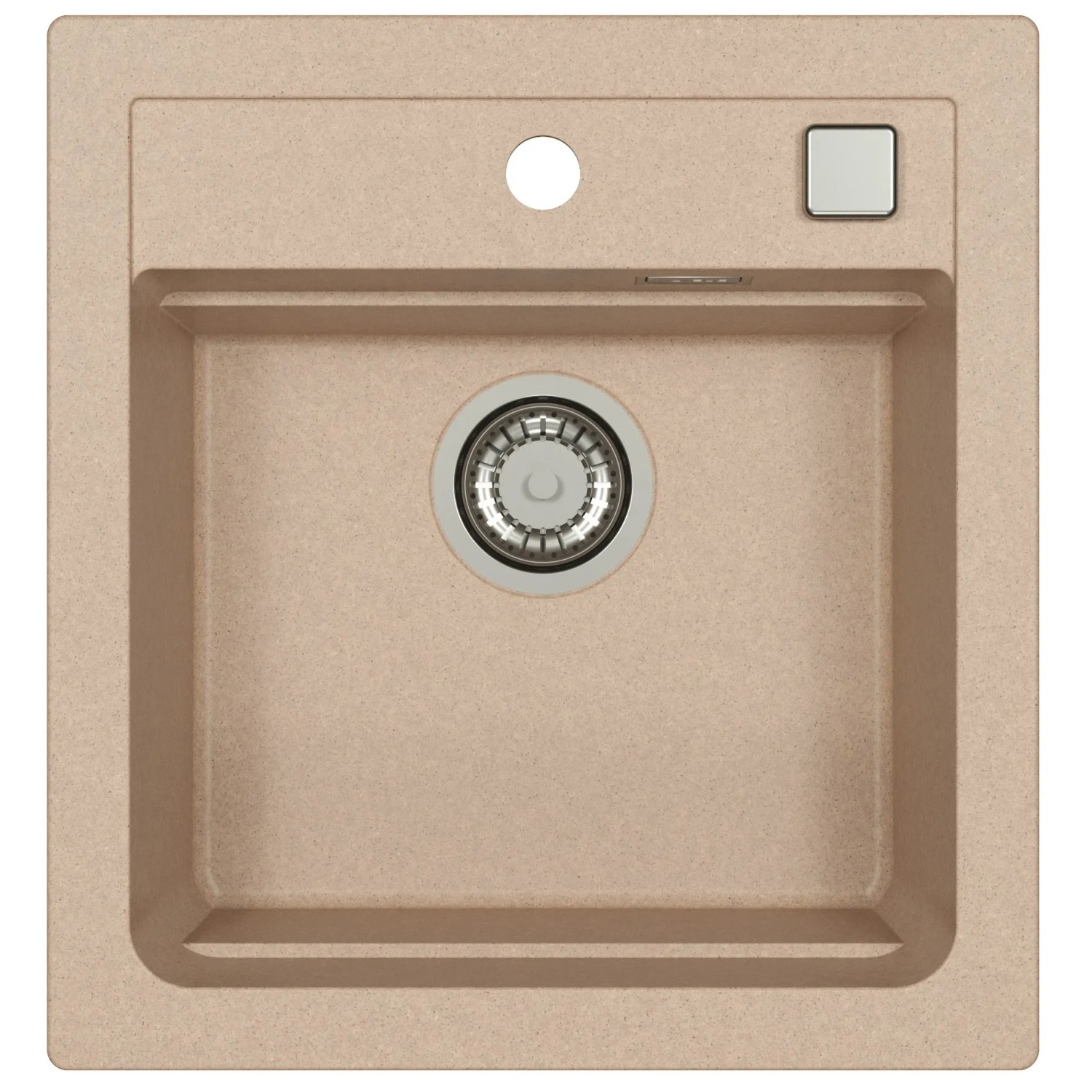 Alveus Granitový dřez Atrox 20, písková, 47 x 50 cm koupit v OBI