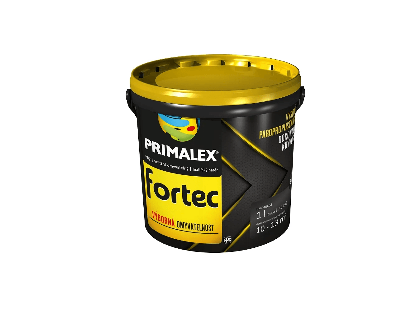 PRIMALEX Vnitřní omyvatelný malířský nátěr Fortec bílý 1 l