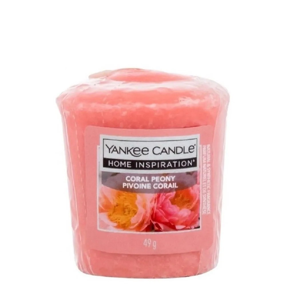 Yankee Candle Home Inspiration Votivní svíčka Coral Peony 49 g nakoupit ...