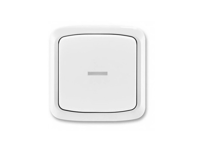 ABB 1pólový spínač s průzorem TANGO 3558A-W91342 B, bílý, 48 x 150 x ...