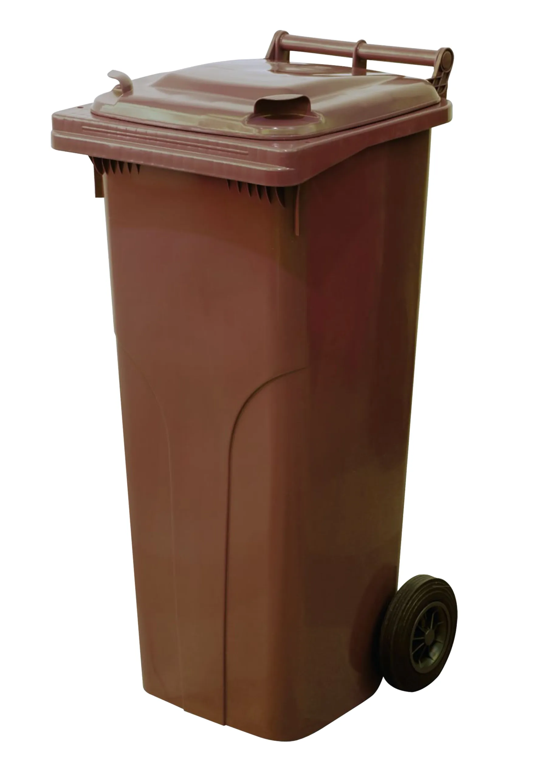 Popelnice plastová 240 l, hnědá koupit v OBI