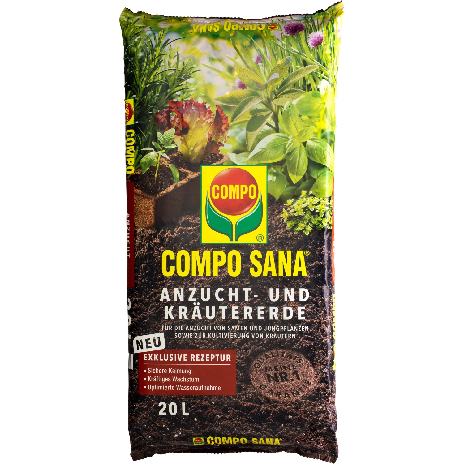 COMPO Sana Substrát pro bylinky a výsev, 20 l nakoupit u OBI
