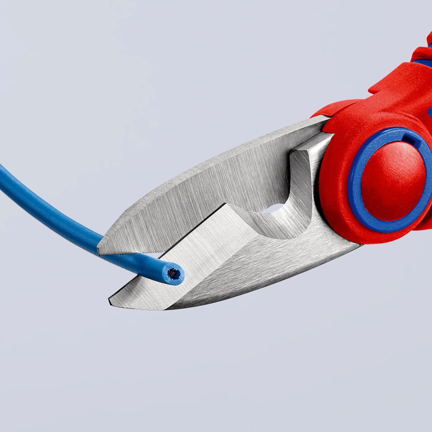 Knipex Elektrikářské nůžky, vícesložkové návleky se skelným vláknem, 160 mm