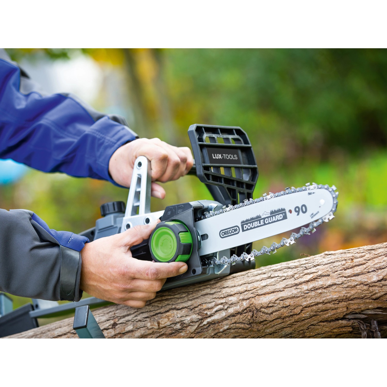 LUX-TOOLS 1 PowerSystem Aku řetězová pila A-KS-20/25 Set nakoupit u OBI