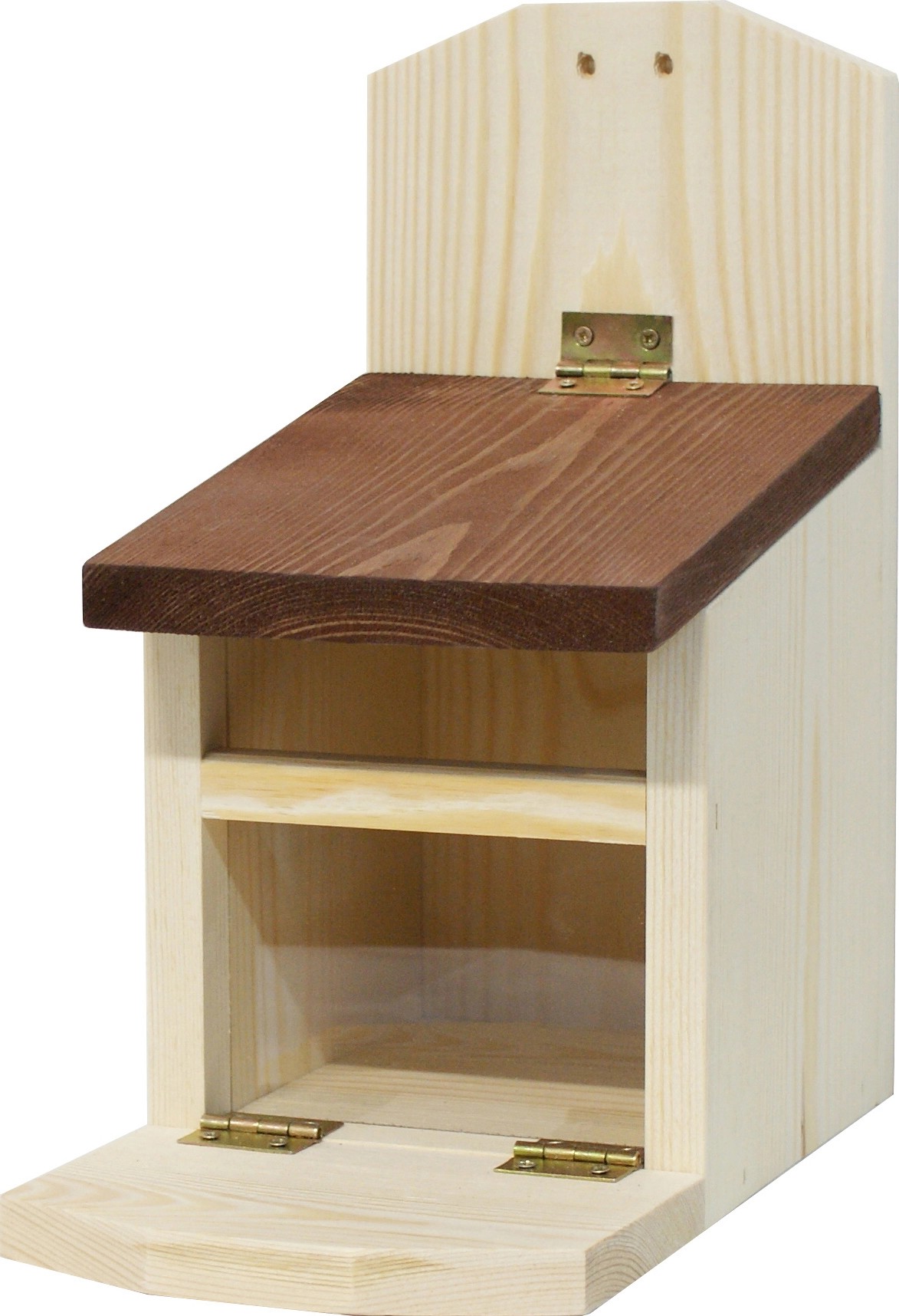 Dřevěné krmítko pro veverky 14 x 25 x 28 cm nakoupit u OBI