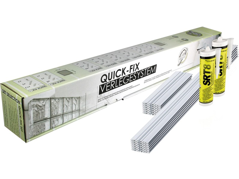 Fuchs Design Montážní sada Quick-Fix pro 50 luxfer o rozměru 19 x 19 x ...