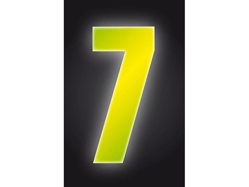 Conacord Reflexní domovní číslo 7, žluté, 17 cm koupit v OBI