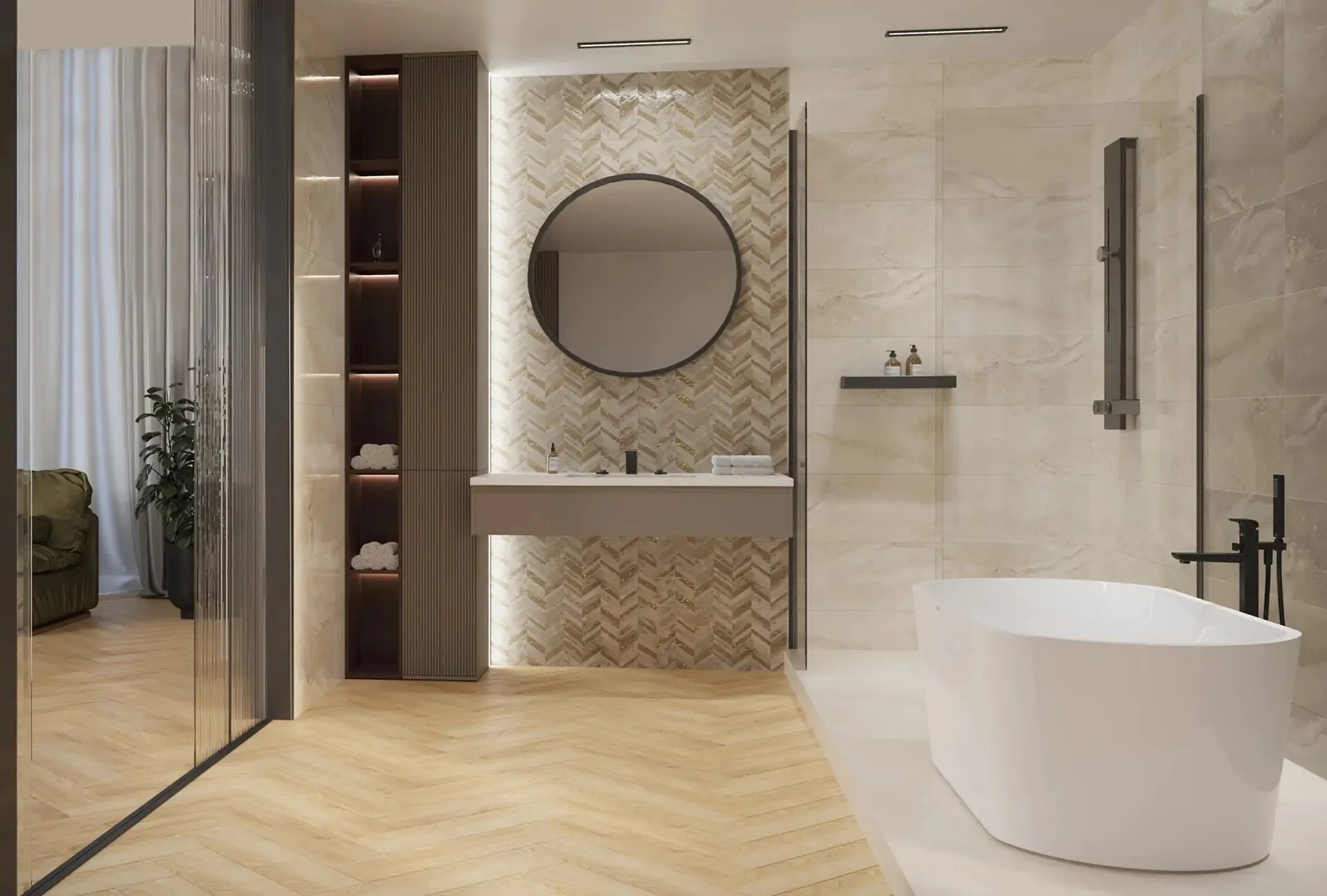 Obklad CCR204-1 Toscana Cream 25 x 40 cm
