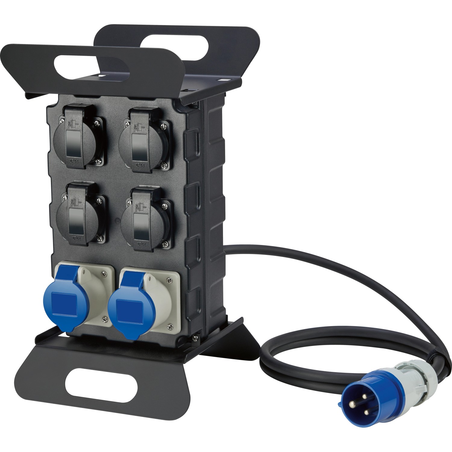 VLC Přenosná přípojka pro karavany 4xzásuvka, 2xCEE zásuvka, max. 3500 ...