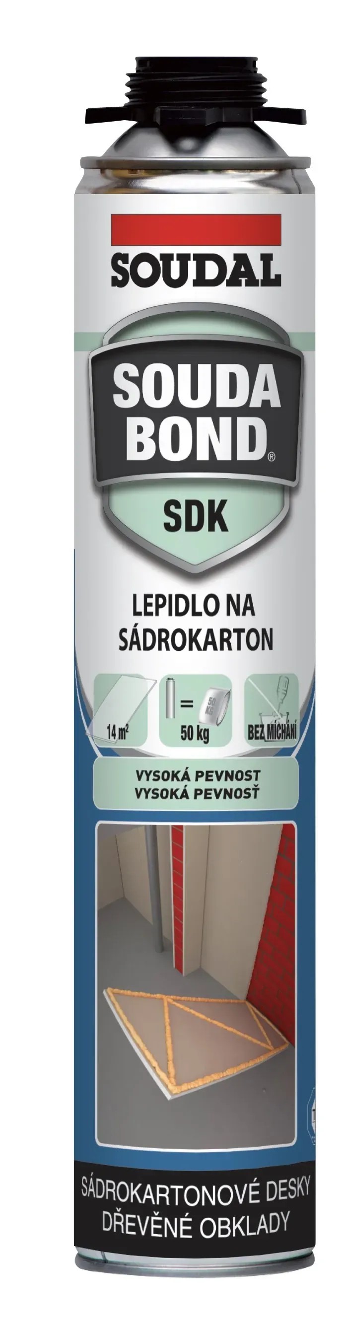 SOUDAL Lepidlo na sádrokarton Soudabond SDK 750 ml nakoupit u OBI