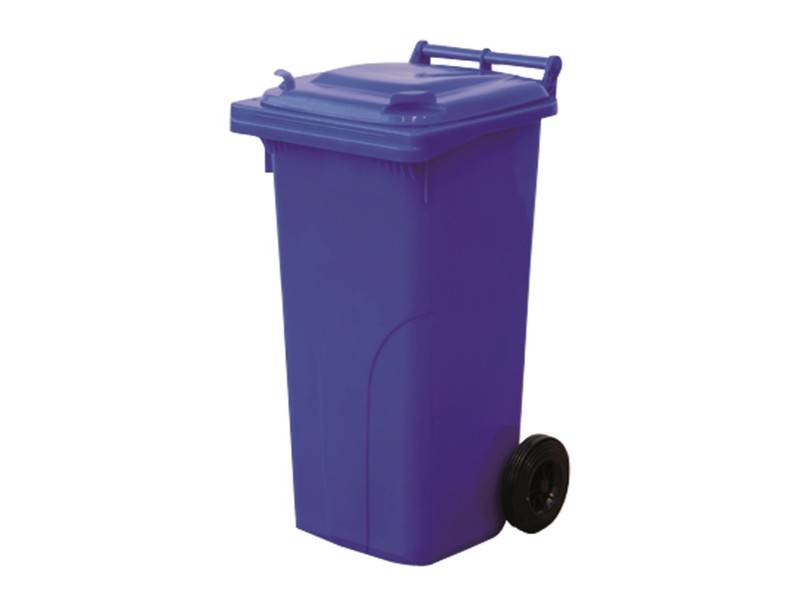 Popelnice plastová 120 l, modrá nakoupit u OBI