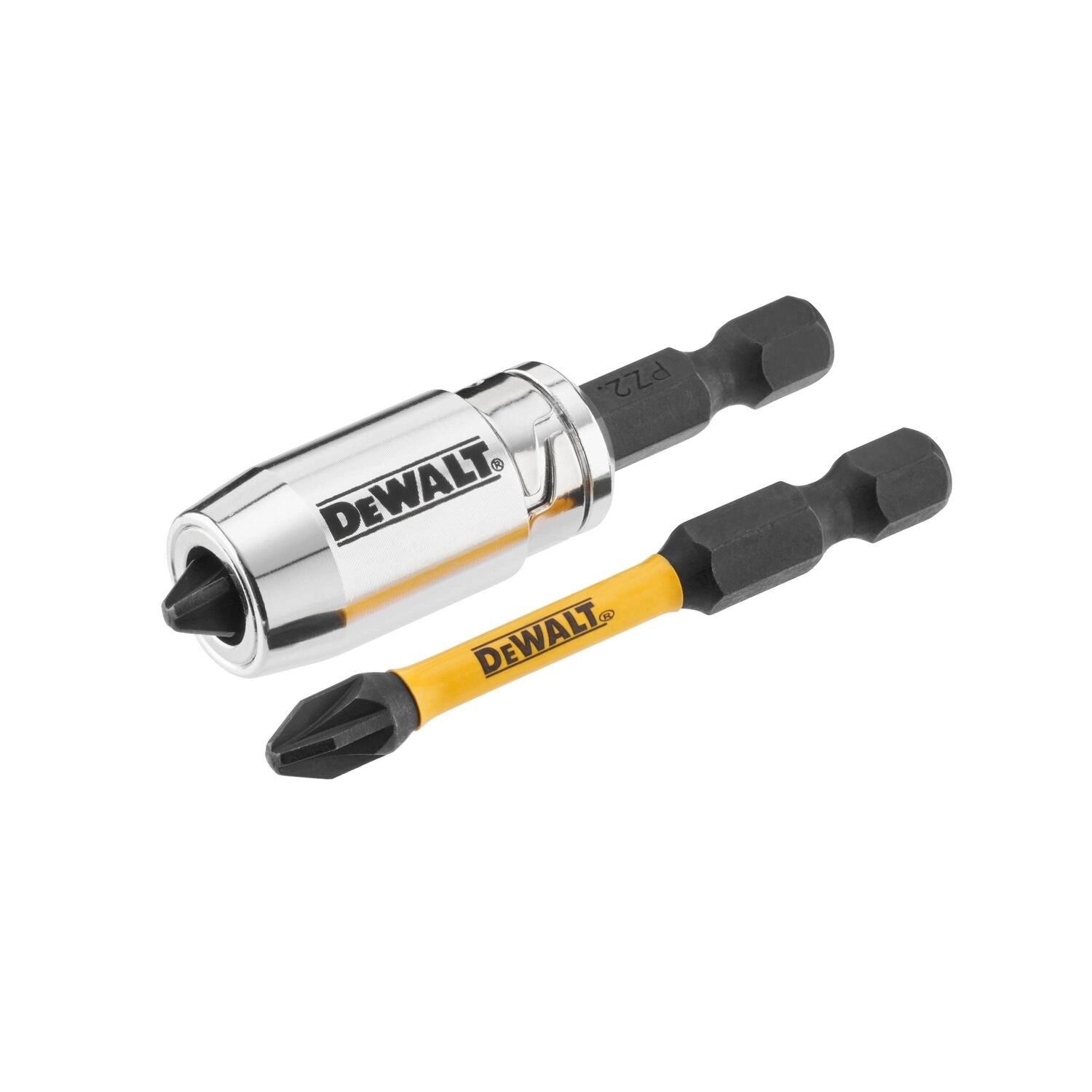 DeWalt Sada bitů Extreme FLEXTORQ PZ2 x 50 mm (2 ks) + magnetický držák ...