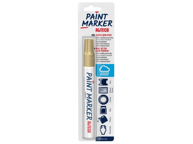 ALTECO Popisovač Paint Marker, zlatý nakoupit u OBI