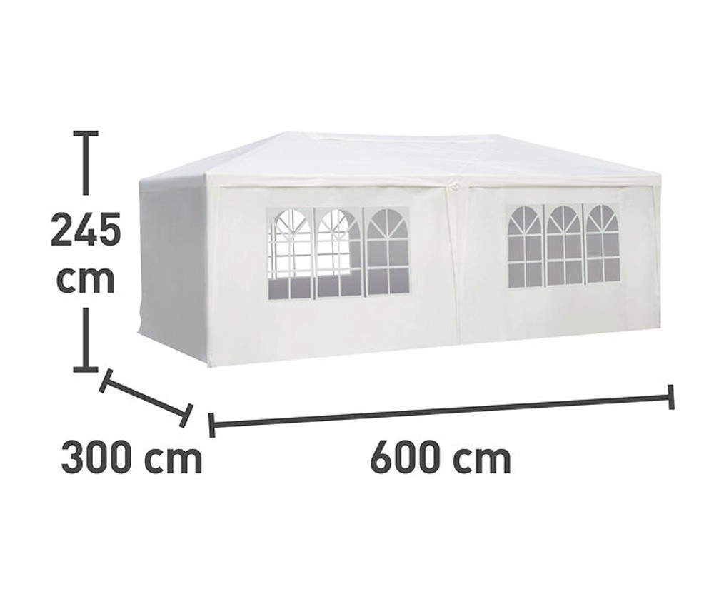 Party stan Ilota bílý 245 x 600 x 300 cm * koupit v OBI