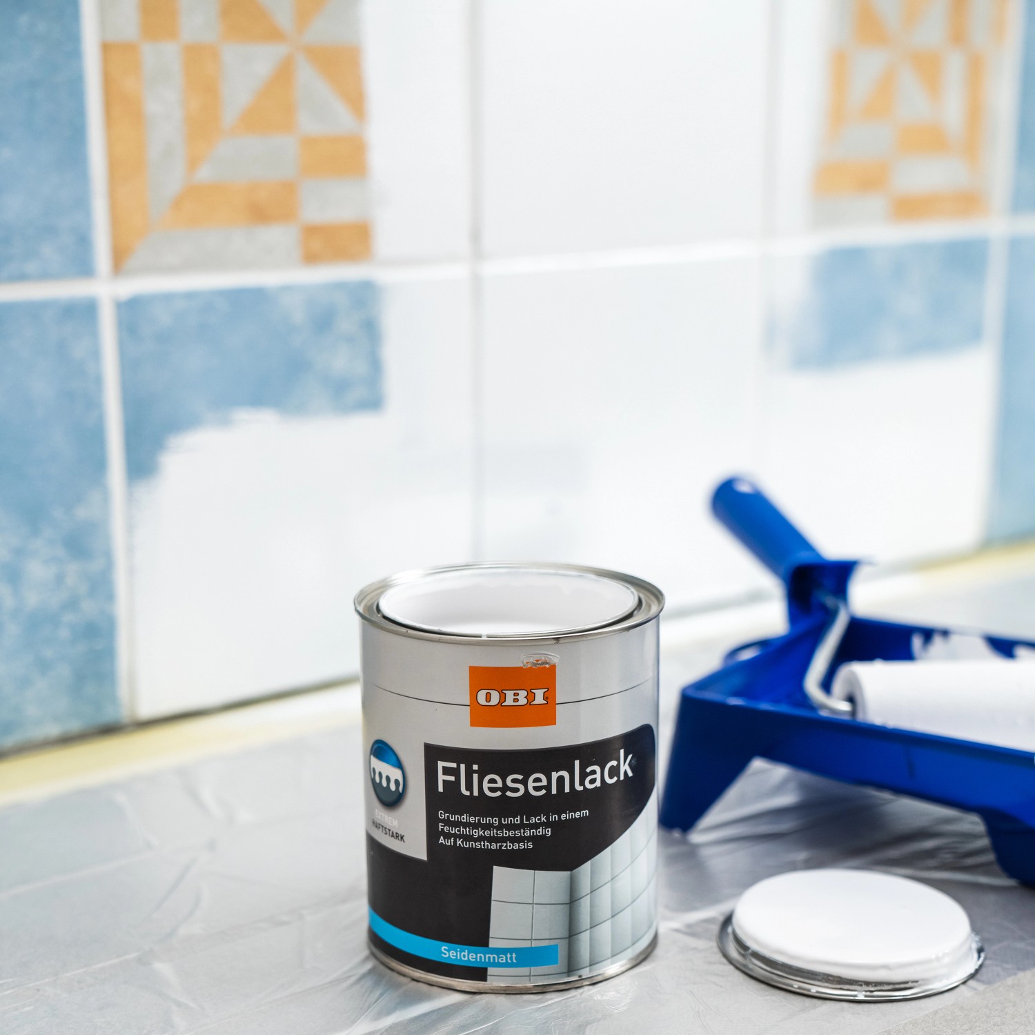 OBI Lak na obklady hedvábně matný bílý 750 ml nakoupit u OBI