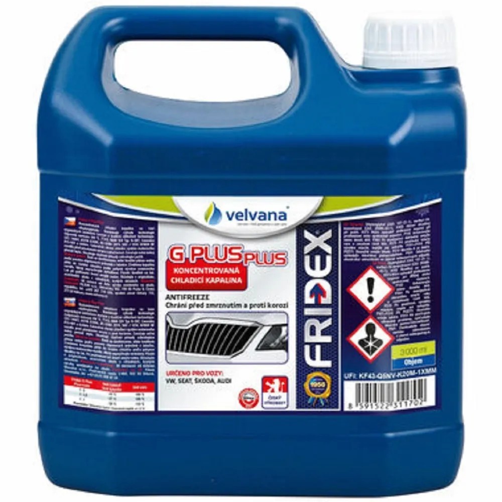 Velvana Chladicí kapalina FRIDEX G PLUS PLUS, 3 l koupit v OBI