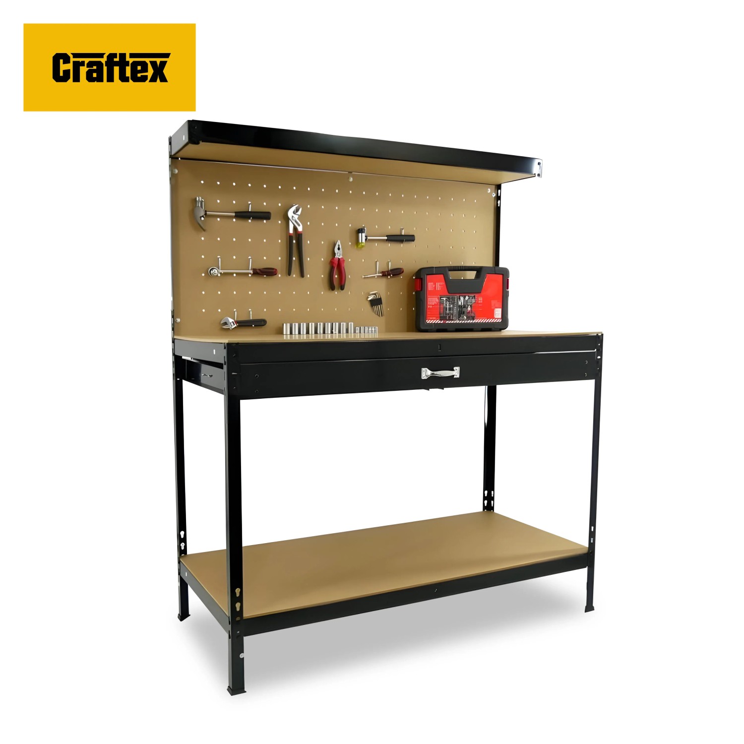 Craftex Ponk Pracovní stůl ocelový 120 x 60 x 150 cm nakoupit u OBI