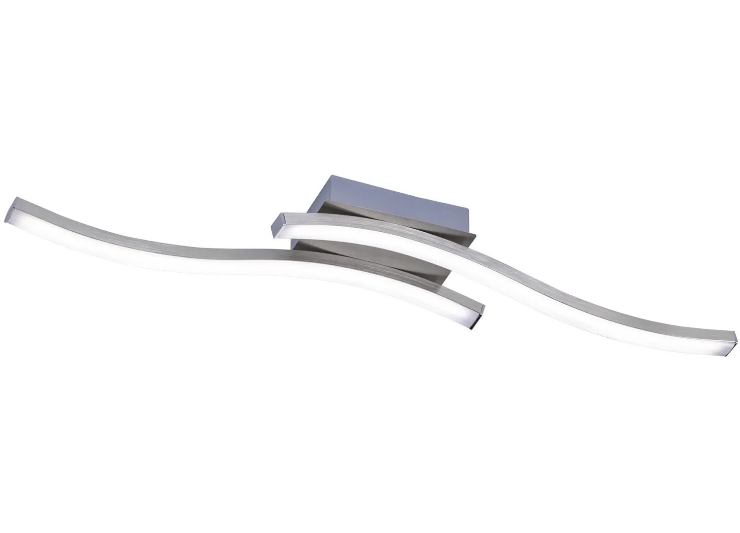 REALITY Stropní svítidlo ROUTE matný nikl 2x SMD LED 5W 500lm 3000K 7 x ...