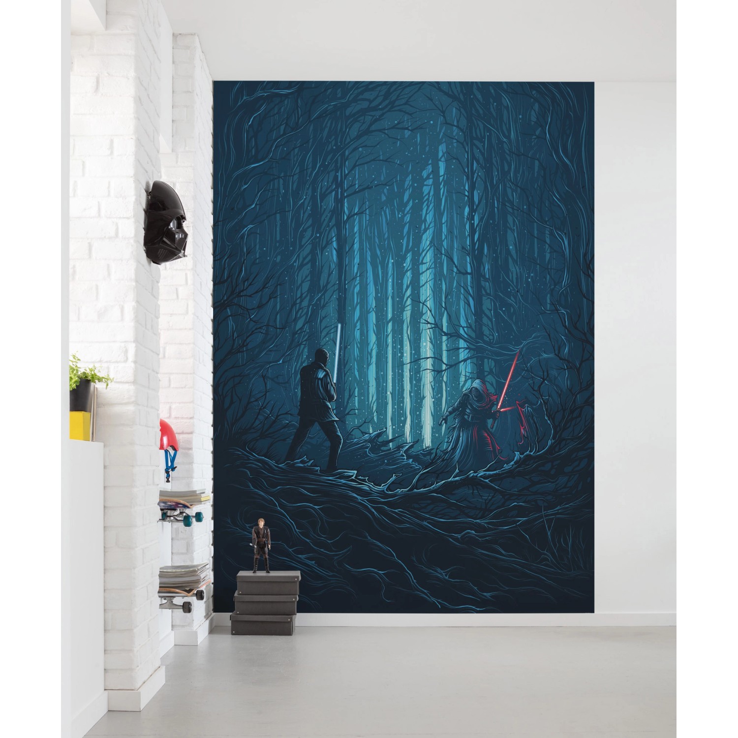 Komar Vliesová fototapeta Star Wars Wood Fight 200 x 280 cm koupit v OBI