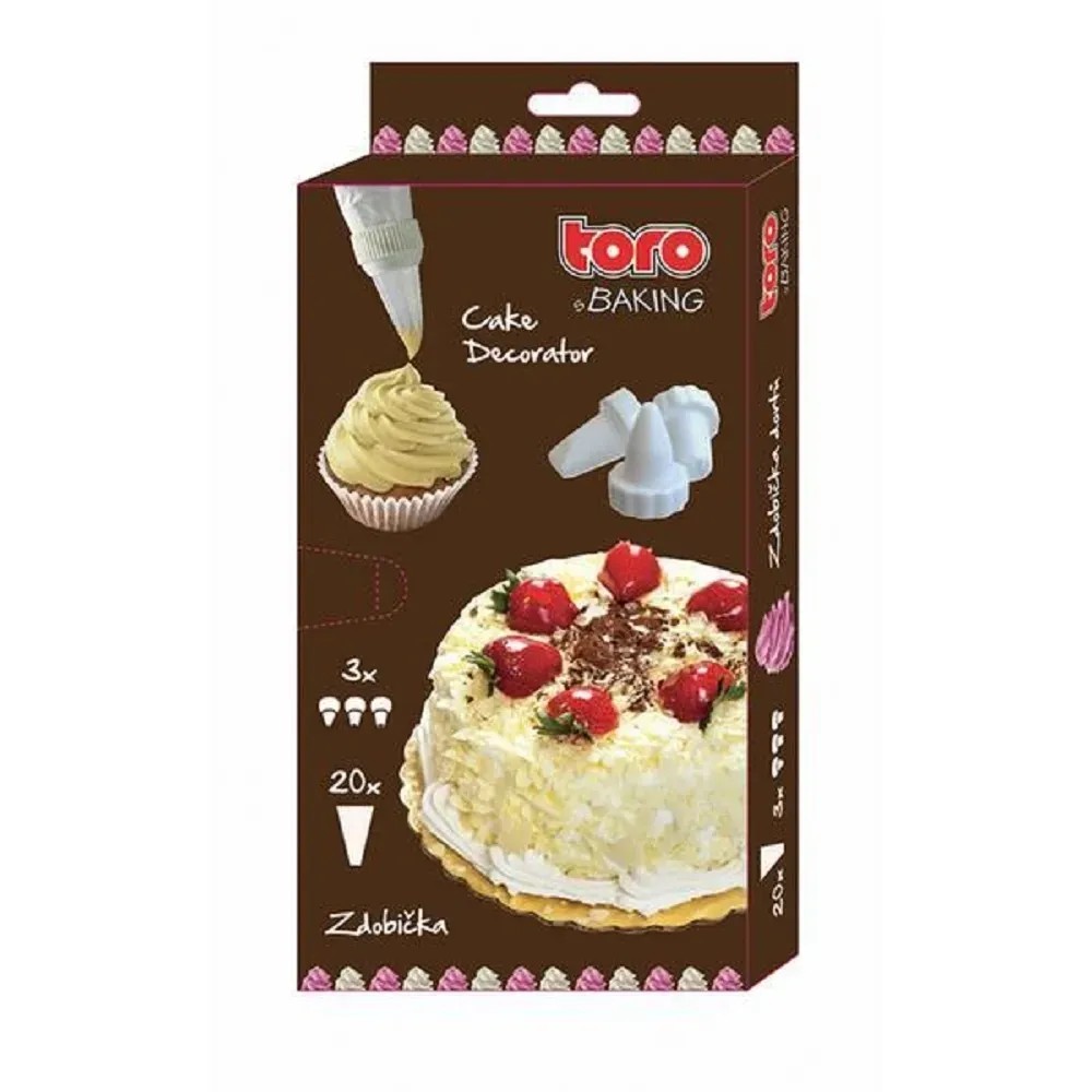 Toro Zdobicí sáček 20 ks + trysky 3 ks nakoupit u OBI