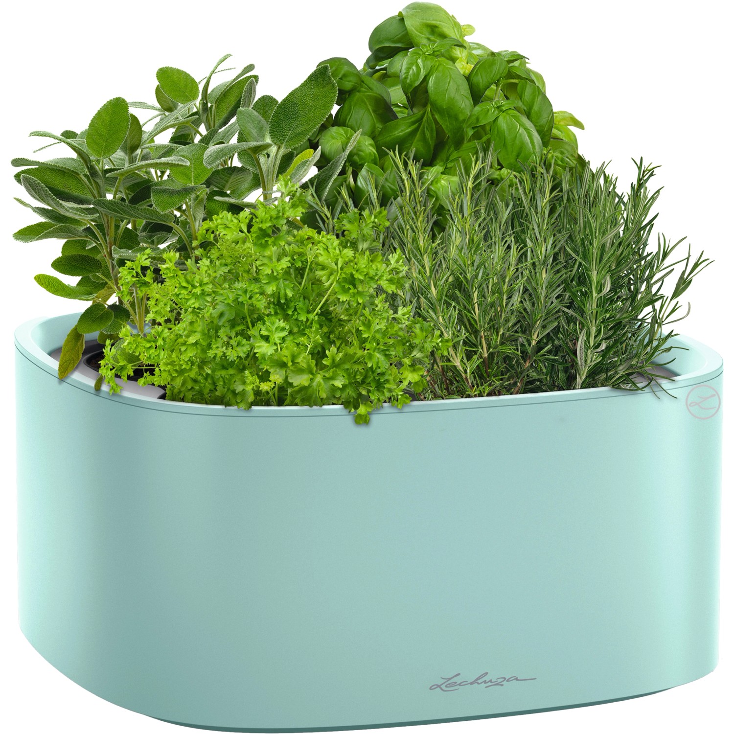 Lechuza Květináč Pila Color Stick System, pastelově zelená, 35 x 35 x ...