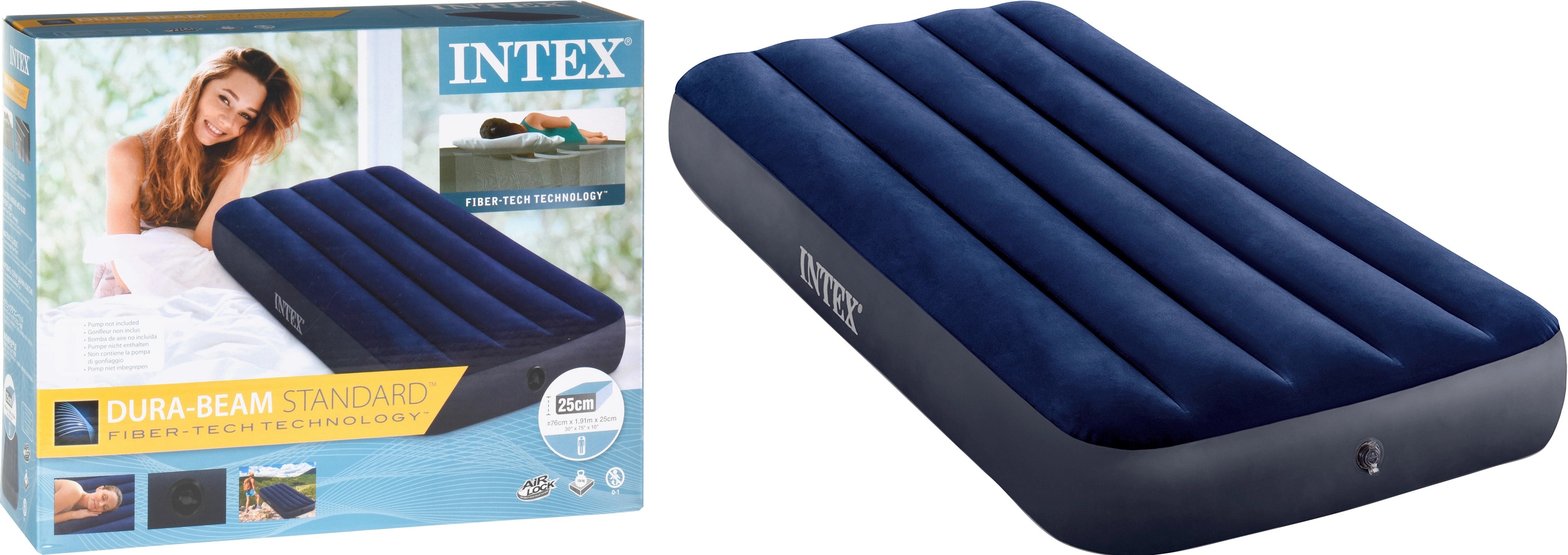 Intex Nafukovací postel pro hosty 191 x 76 x 25 cm nakoupit u OBI