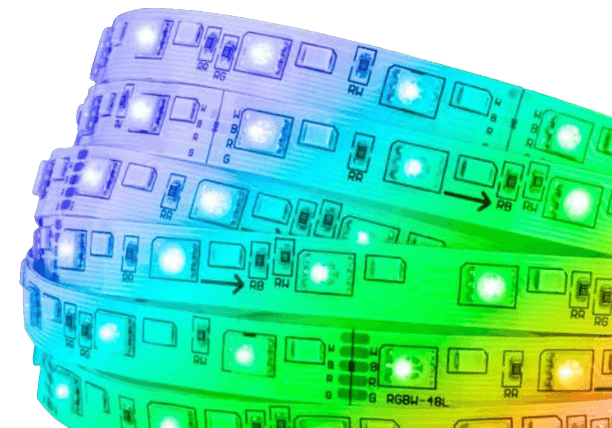 Briloner LED pásek samolepicí IP44, Wifi, RGBW, základní sada, 2 m ...