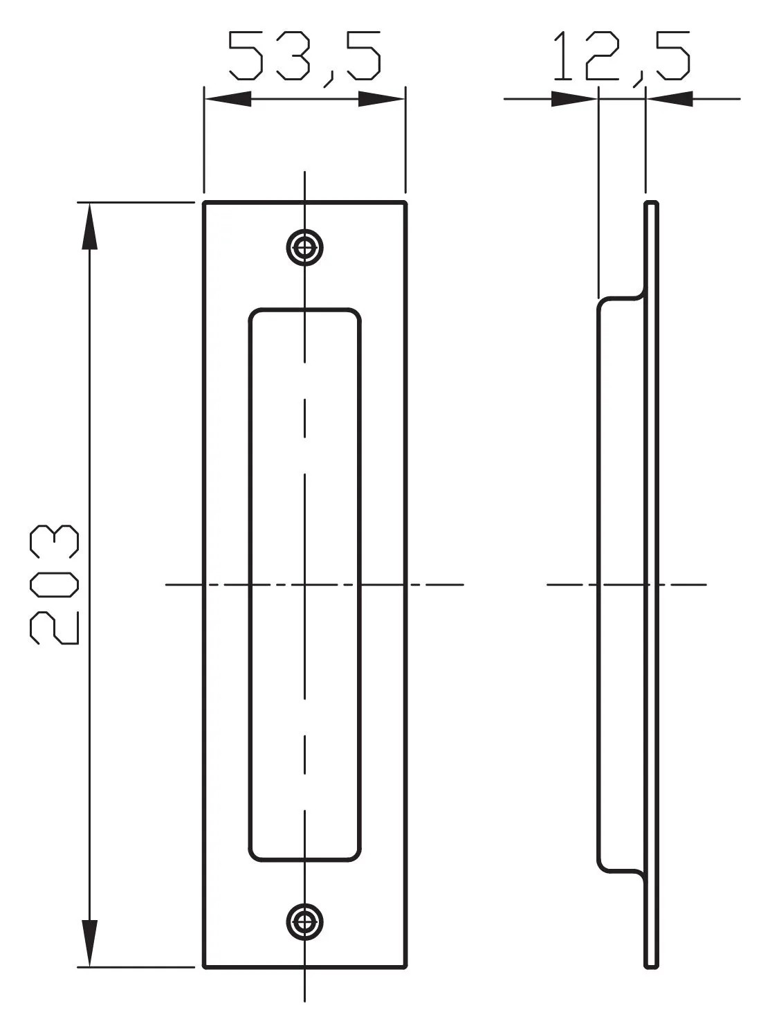 RADEX Posuvné dveře Lamette vč. systému REA a madla, 95 x 210 cm ...