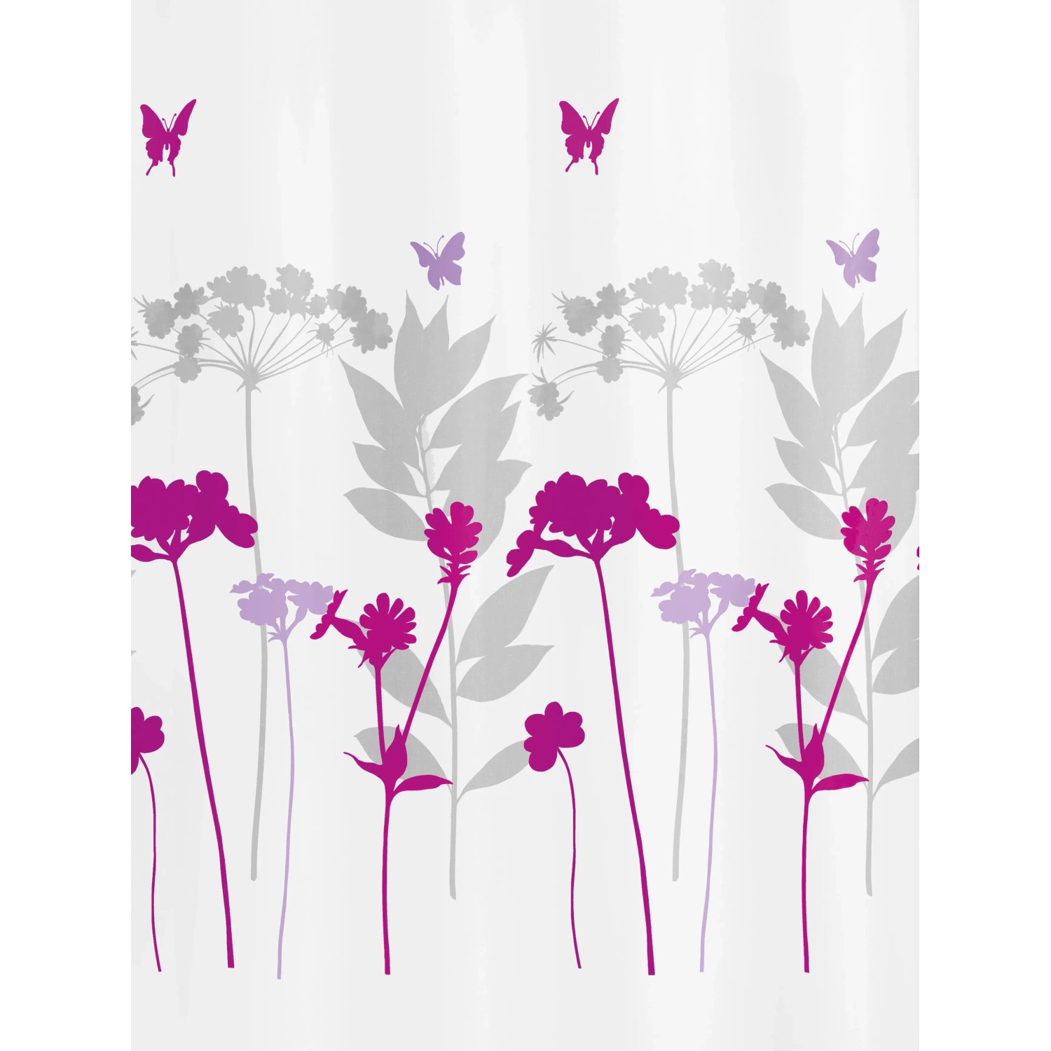 OBI Sprchový závěs Barcelona Deco-Line, vínová, 180 x 200 cm koupit v OBI