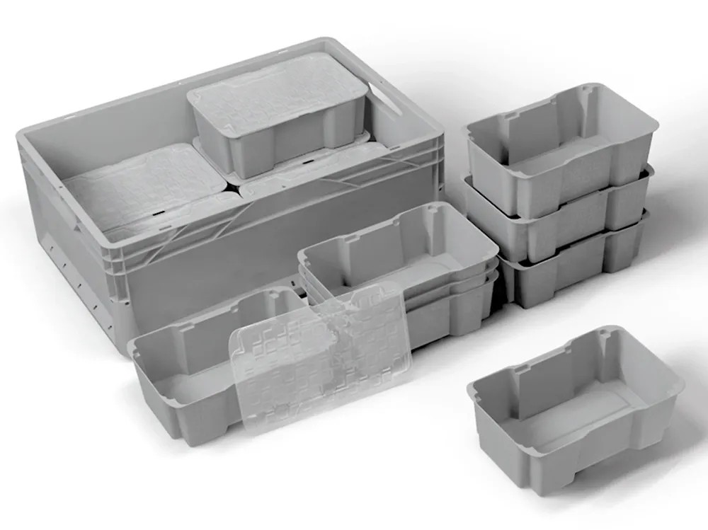 Surplus Systems Úložný stohovatelný box 1/8 pro eurobox nakoupit u OBI